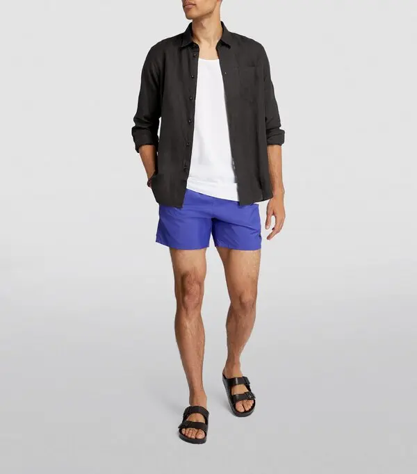 Vilebrequin Linen Caroubis Shirt - Black