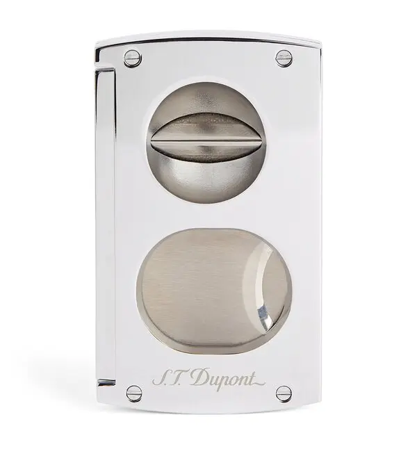 S.t. Dupont Chrome Cigar Cutter - Silver