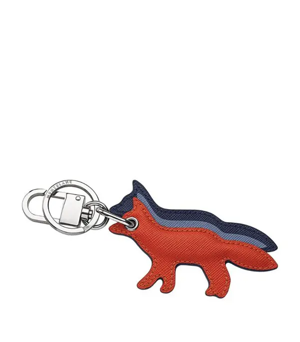 MONTBLANC×メゾンキツネ　キーリング Montblanc X Maison Kitsuné Keyring - Blue | Editorialist