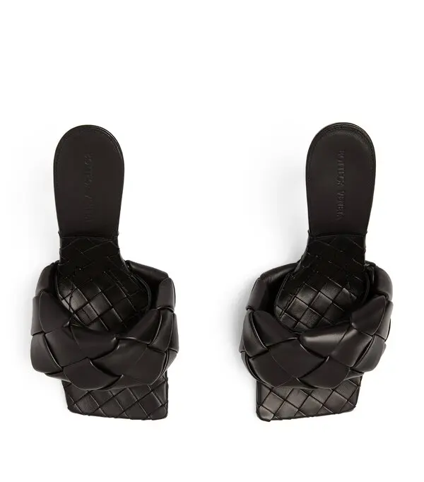 Bottega Veneta Quilted Leather Lido Mules 90