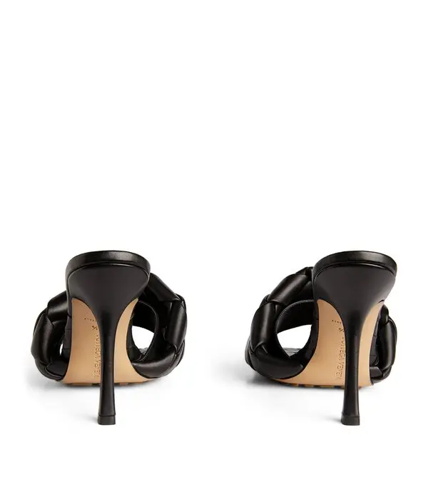 Bottega Veneta Quilted Leather Lido Mules 90
