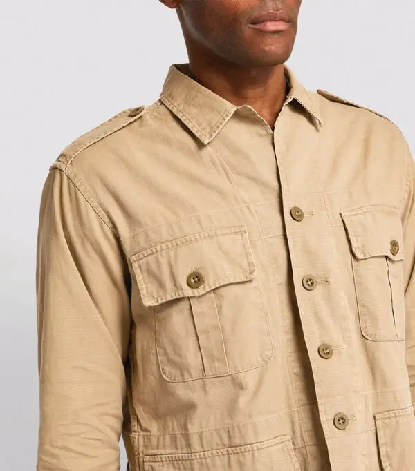 Polo Ralph Lauren Safari Shirt In Beige - 31% Off | Editorialist