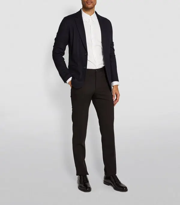 Giorgio Armani Cotton Formal Shirt - White