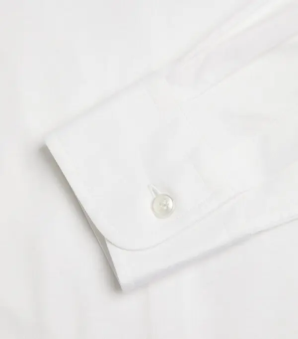 Giorgio Armani Cotton Formal Shirt - White