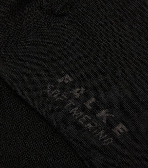 Falke Softmerino Socks - Black