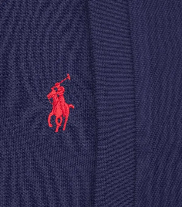 Polo Ralph Lauren Cotton Mesh Custom-fit Polo Shirt - Navy