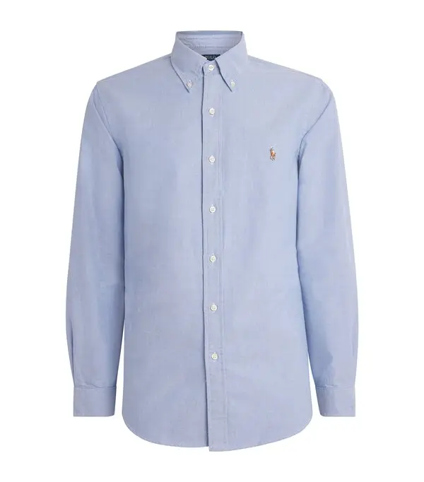 Polo Ralph Lauren Custom Fit Oxford Shirt - Blue