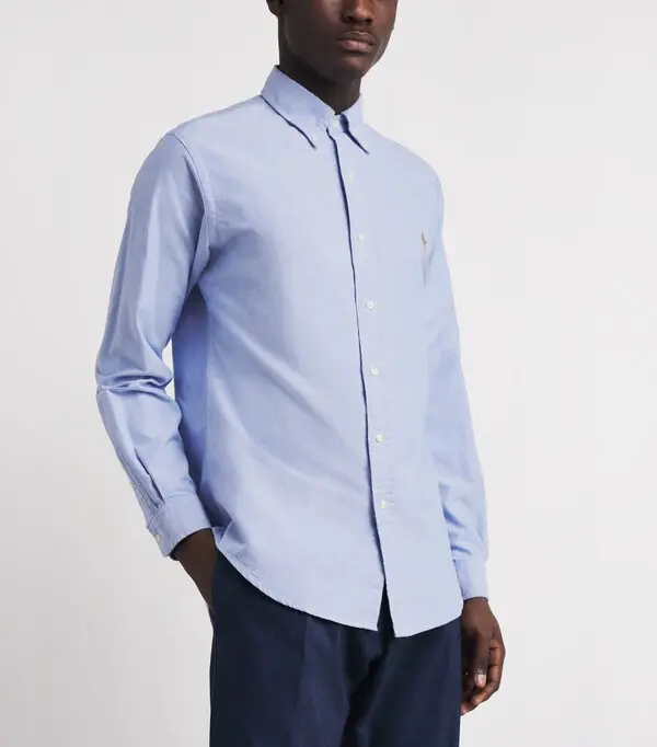 Polo Ralph Lauren Custom Fit Oxford Shirt - Blue
