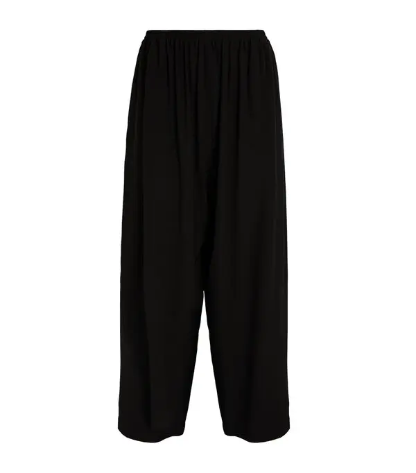 Eskandar Silk Japanese Trousers
