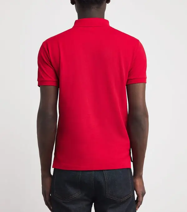 Polo Ralph Lauren Cotton Mesh Polo Shirt - Red