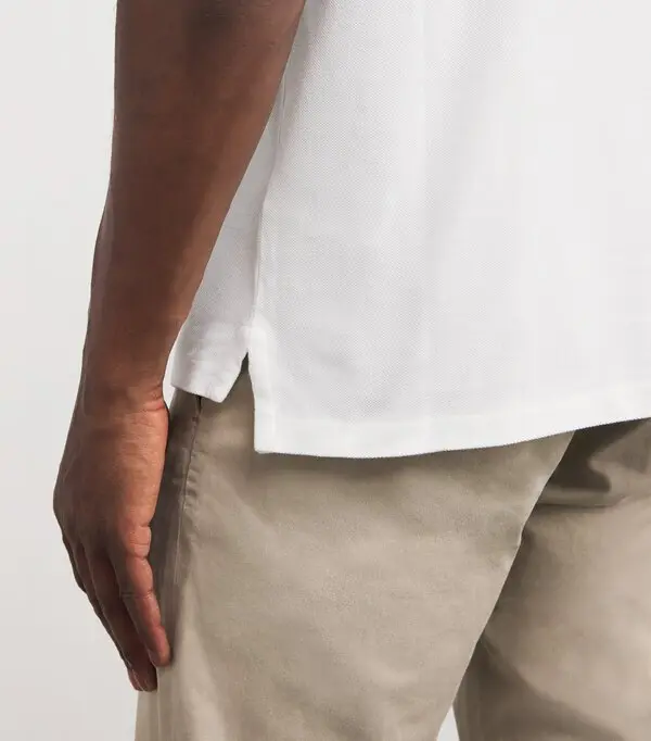 Polo Ralph Lauren Cotton Mesh Custom-fit Polo Shirt - White