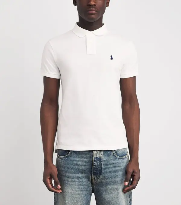 Polo Ralph Lauren Cotton Mesh Slim-fit Polo Shirt