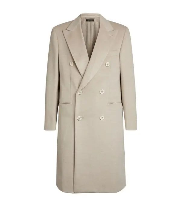 Brioni Cashmere Longline Coat