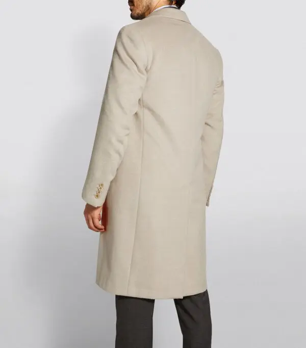 Brioni Cashmere Longline Coat