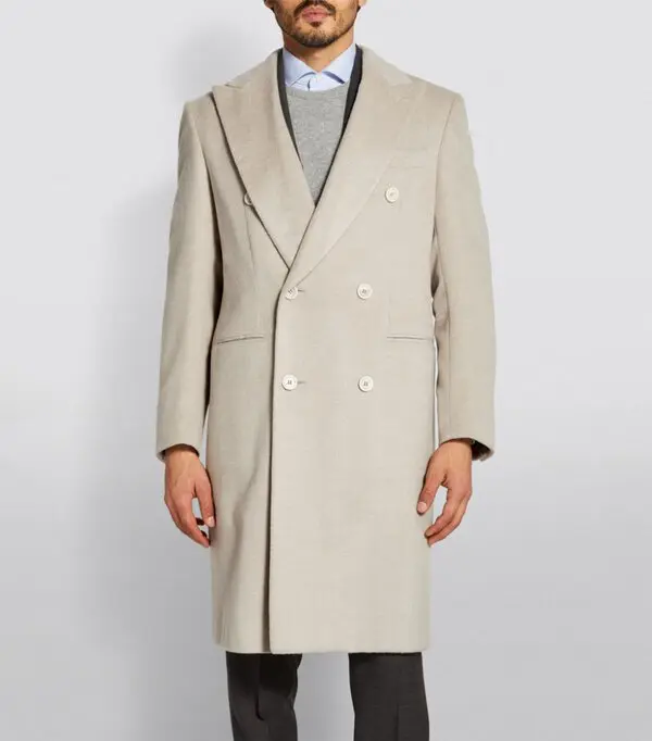 Brioni Cashmere Longline Coat