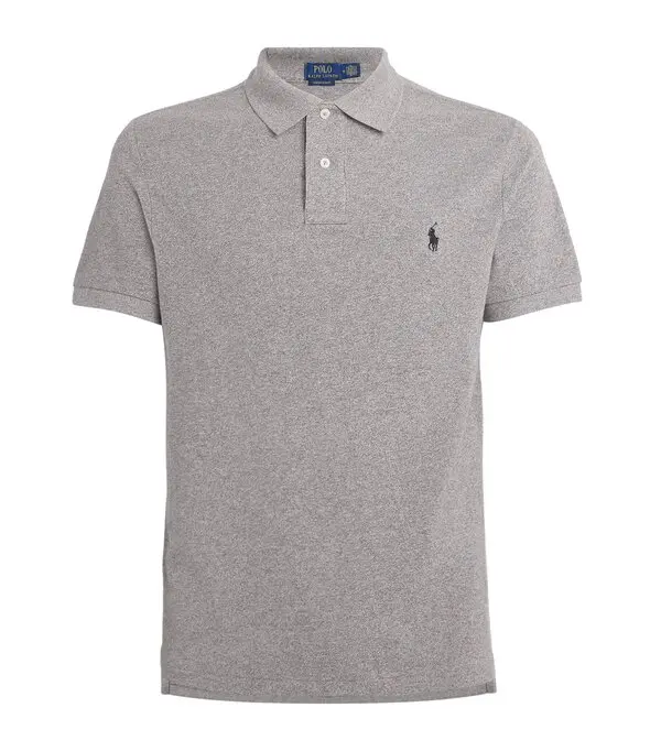 Polo Ralph Lauren Cotton Polo Pony Polo Shirt - Grey