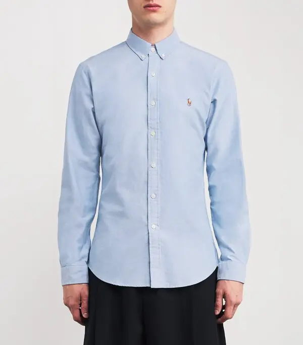 Polo Ralph Lauren Slim Oxford Shirt - Blue