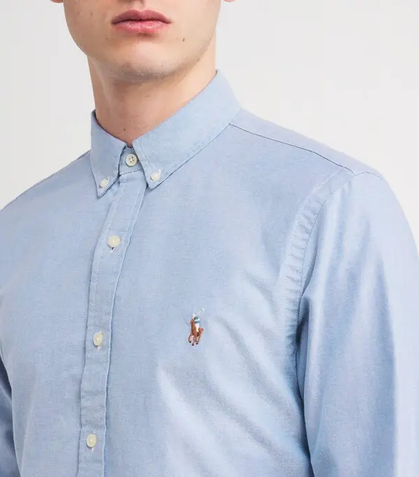 Polo Ralph Lauren Slim Oxford Shirt - Blue
