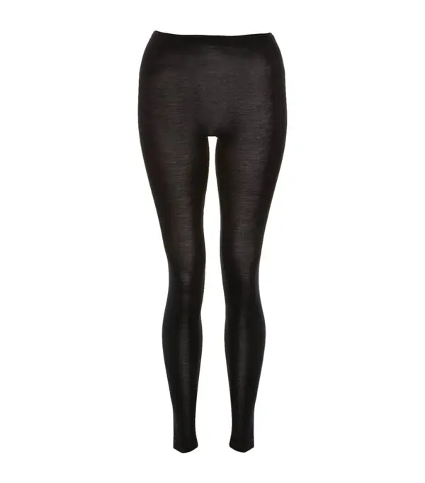 Hanro Pure Silk Leggings - Black