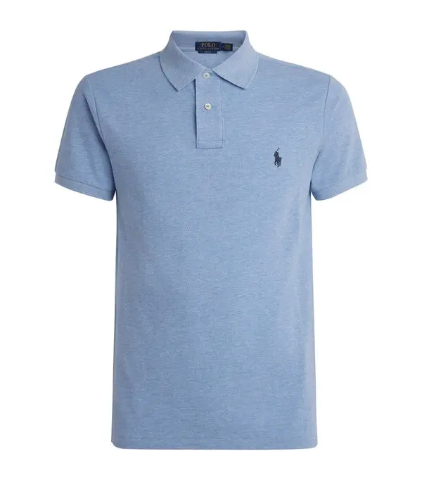 Polo Ralph Lauren Cotton Polo Pony Polo Shirt - Grey