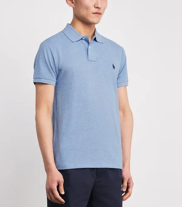 Polo Ralph Lauren Cotton Polo Pony Polo Shirt - Grey