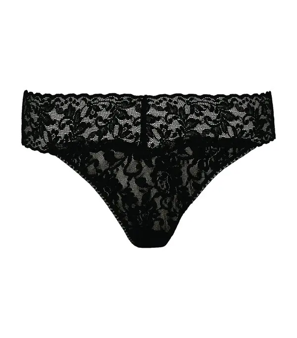 Hanky Panky Original Rise Thong - Black