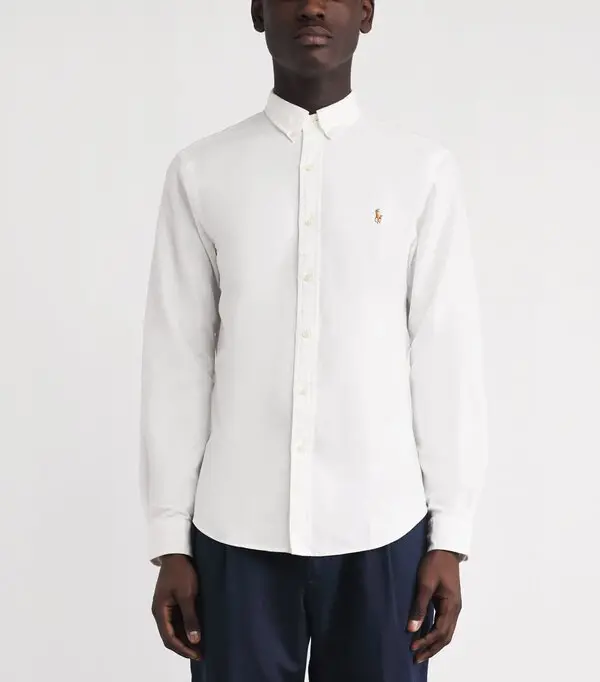 Polo Ralph Lauren Slim Oxford Shirt - White