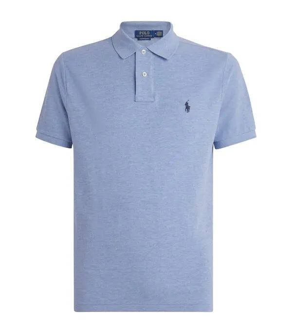 Polo Ralph Lauren Logo Polo Shirt - Grey