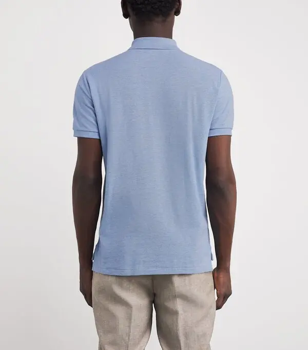Polo Ralph Lauren Logo Polo Shirt - Grey