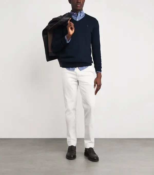 Polo Ralph Lauren Cotton V-neck Sweater