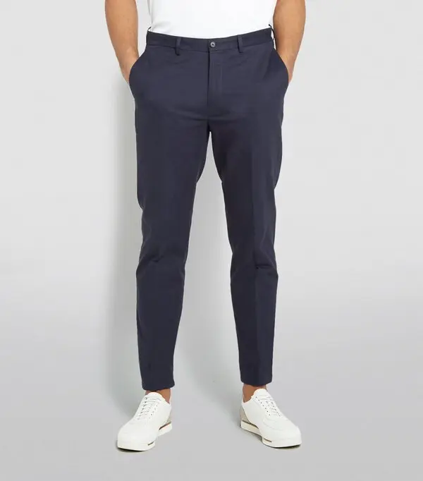 Ralph Lauren Purple Label Cotton-blend Straight Chinos