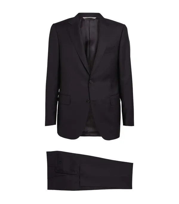 Canali Wool 2-piece Suit - Navy