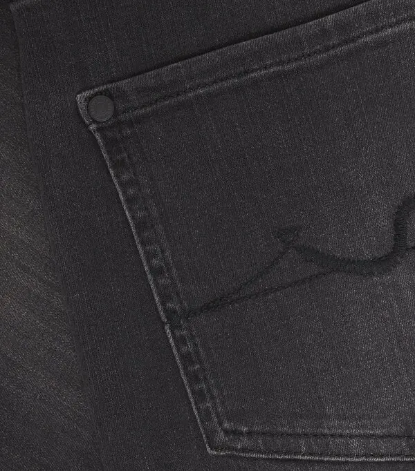 7 For All Mankind Slimmy Tapered Luxe Performance Jeans - Black