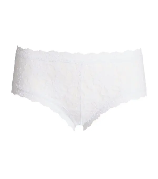 Hanky Panky Signature Lace Boyshorts - White