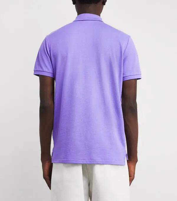 Polo Ralph Lauren Cotton Mesh Custom-fit Polo Shirt - Purple