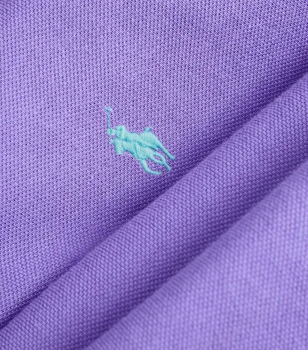 Polo Ralph Lauren Cotton Mesh Custom-fit Polo Shirt - Purple