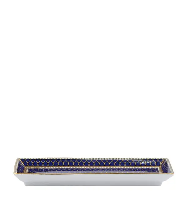 Halcyon Days Bone China Antler Print Trinket Tray