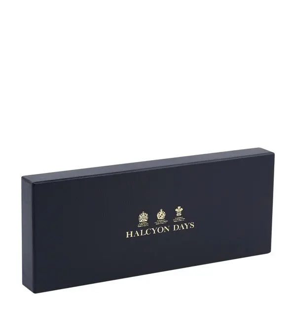 Halcyon Days Bone China Antler Print Trinket Tray