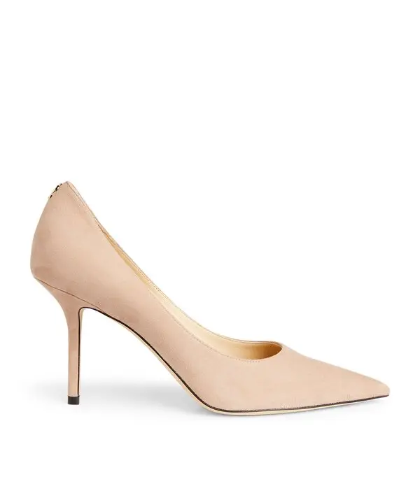 JIMMY CHOO Love 85 Suede Pumps - Pink
