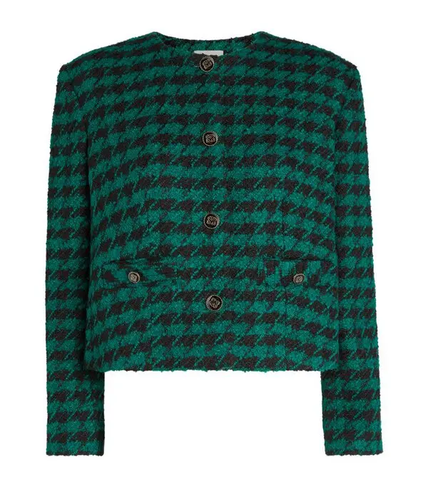 Sandro Short Tweed Jacket