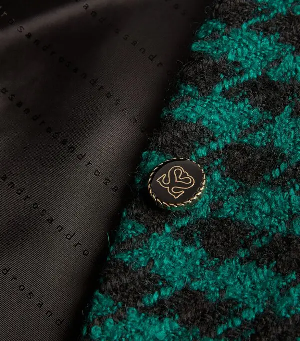 Sandro Short Tweed Jacket