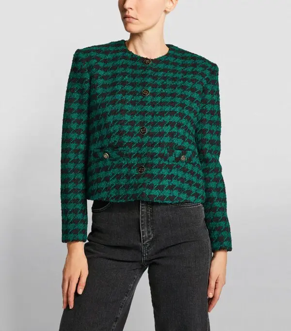 Sandro Short Tweed Jacket