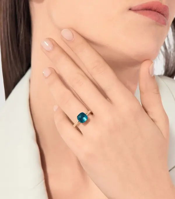 Pomellato Nudo Petit Ring - Blue