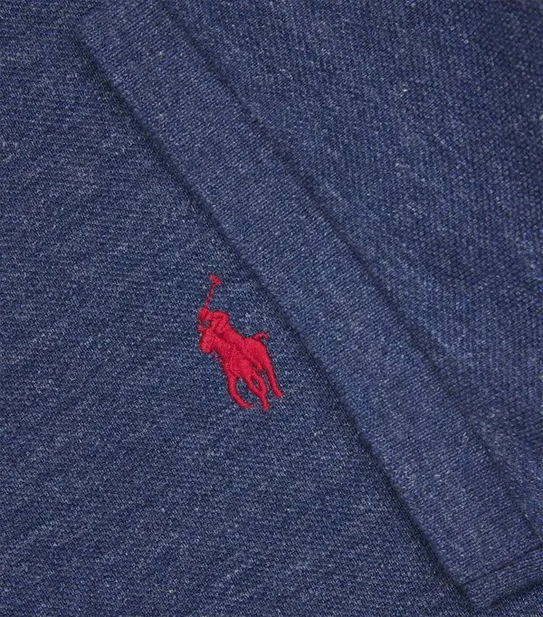 Polo Ralph Lauren Cotton Mesh Slim-fit Polo Shirt - Blue