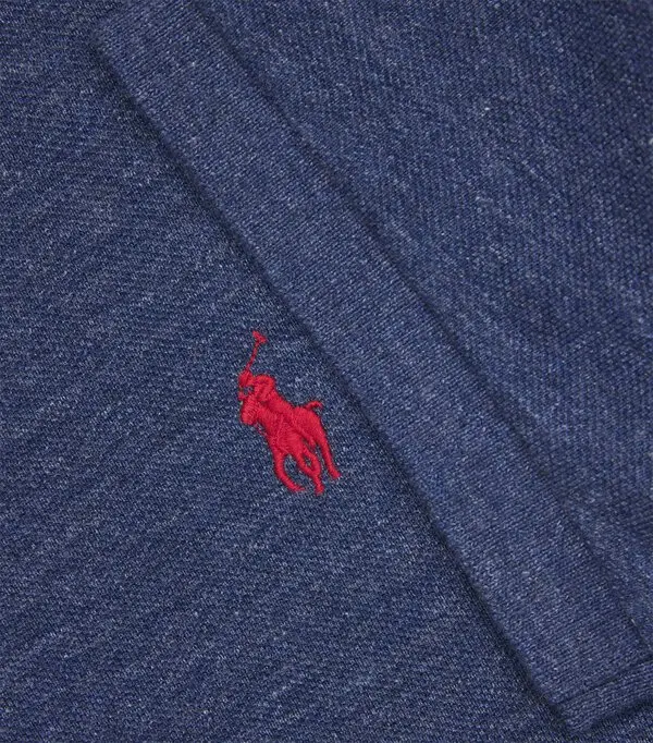 Polo Ralph Lauren Cotton Mesh Slim-fit Polo Shirt - Blue