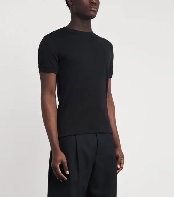Giorgio Armani Crew-neck T-shirt - Black