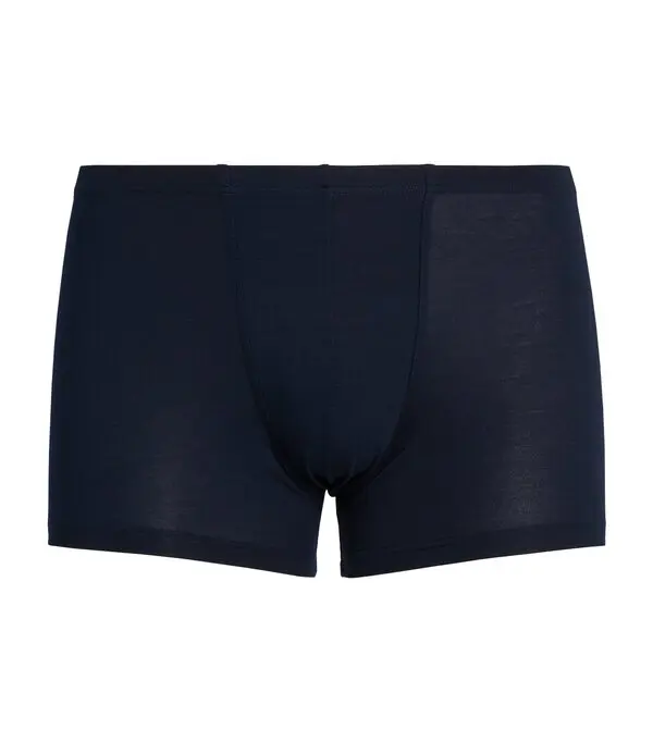 Zimmerli 700 Pureness Boxer Briefs - Navy