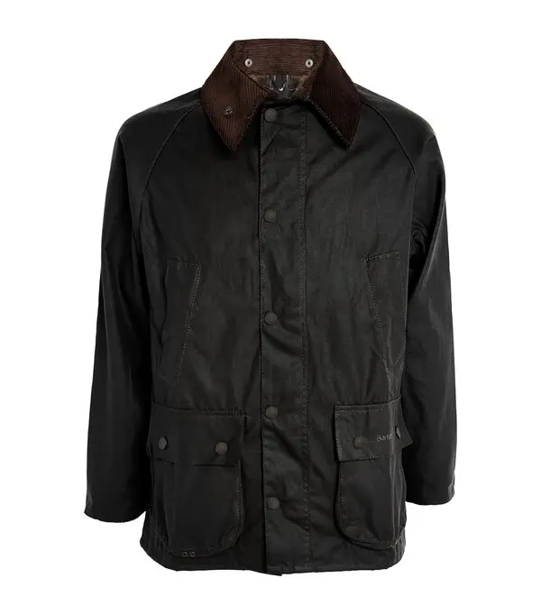 Barbour Waxed Bedale Jacket - Green
