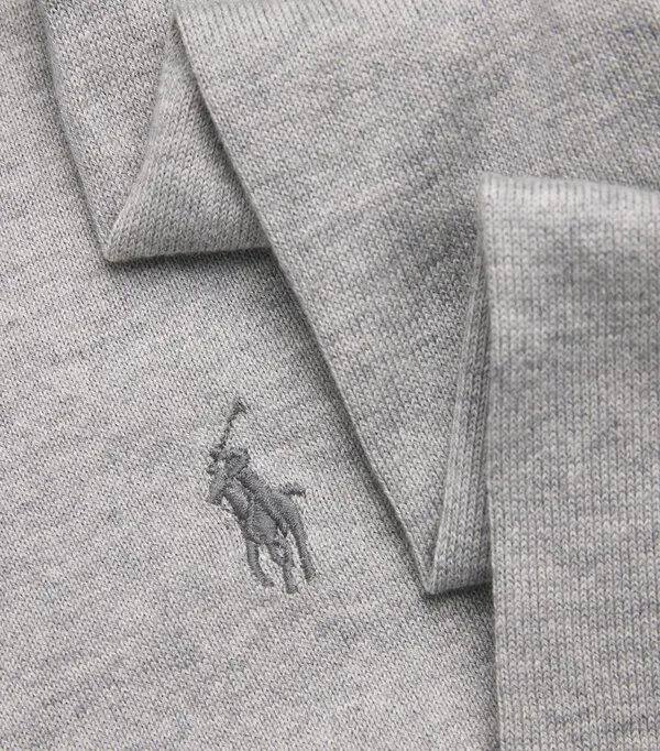 Polo Ralph Lauren Pima Cotton Polo Pony Sweater - Grey