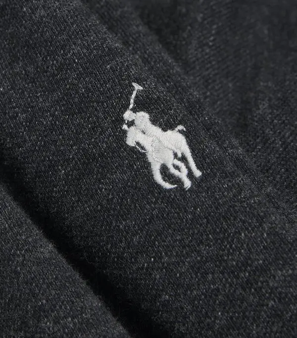 Polo Ralph Lauren Cotton Mesh Slim-fit Polo Shirt - Black